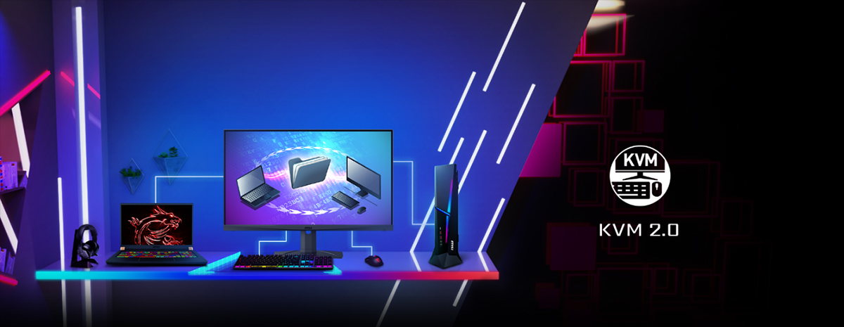 MSI 4K護眼電競顯示器 HDMI 2.1規格Optix MAG281URF新品亮相